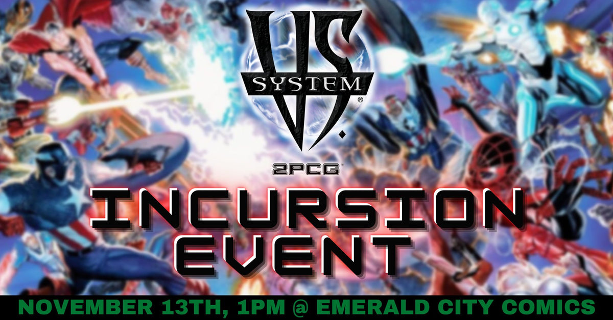 VERSUS SYSTEM 2PCG TOURNAMENT! – Emerald City Comics